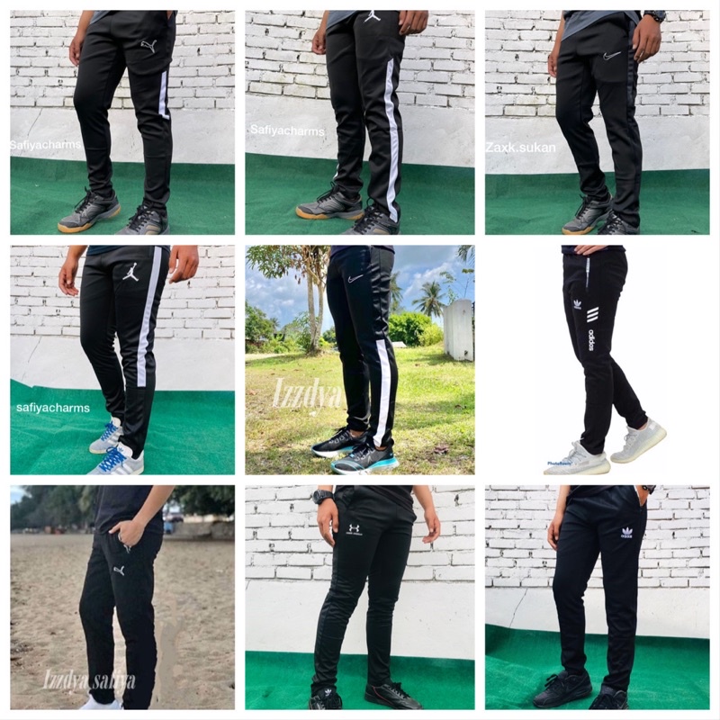 TRACKSUIT SUKAN SELUAR TRACK SUIT MEN WOMEN NIKE sport pant ...