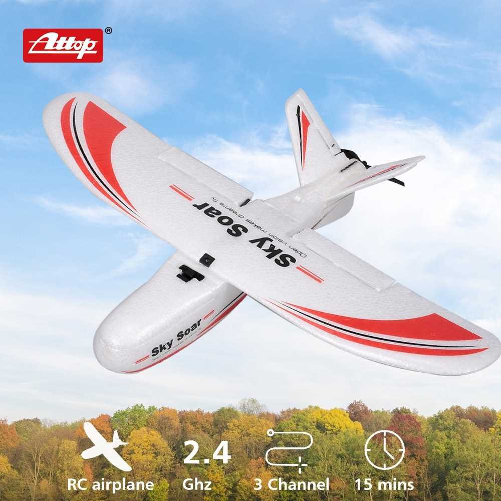 Attop P01 RC Plane 2.4GHz RC Airplane 3CH RC Aircraft Fixed Wing Plane ...