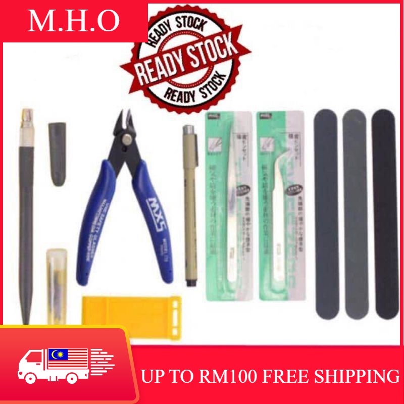 Gunpla Model Basic Tools Craft Set/Model Craft Kit | Shopee Malaysia
