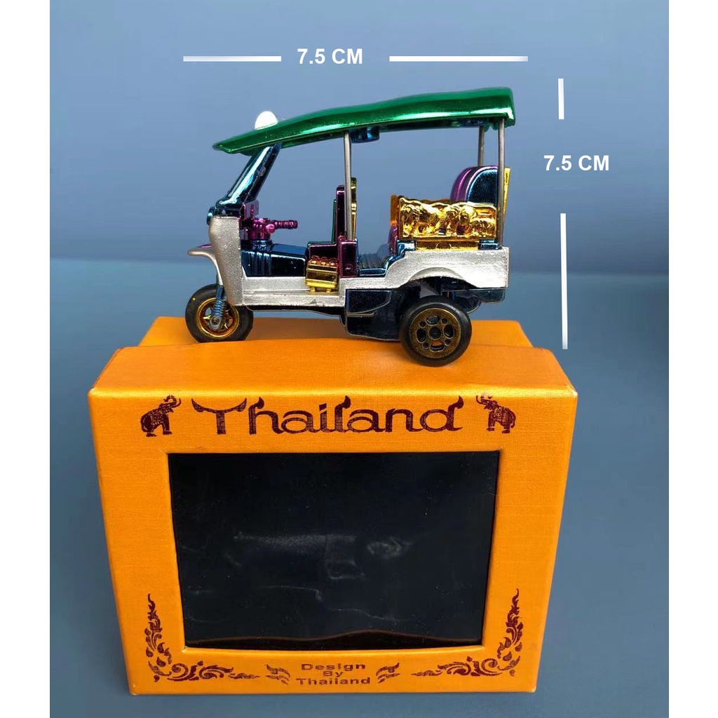 Thailand Bangkok Souvenir cute small elephant & mini tuk tuk souvenirs ...