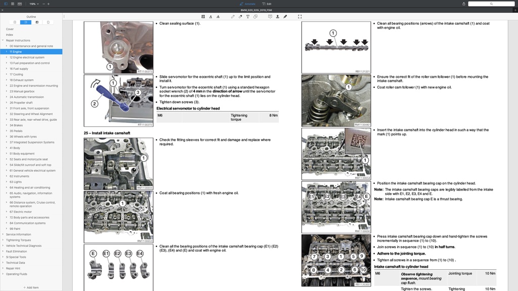 BMW 3 SERIES G20 320i / M340i (2019-2023) SERVICE WORKSHOP MANUAL | Shopee Malaysia