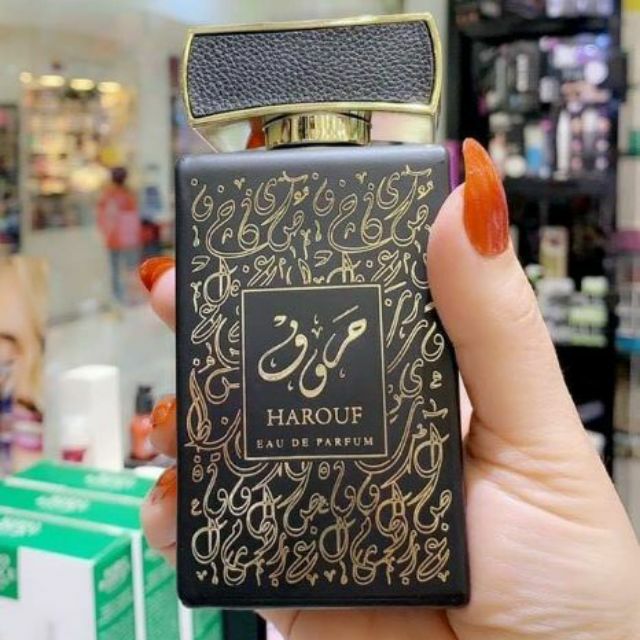 ARAB PERFUME HAROUF PERFUME EDp 100ML (BLACK) FOR MEN WOMEN UNISEX ...