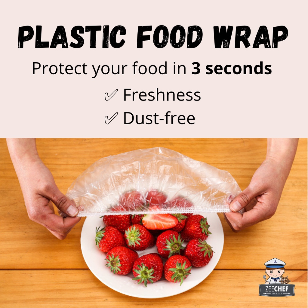 Food Grade Disposable Household Kitchen PE Plastic Film Cover Plastic ...