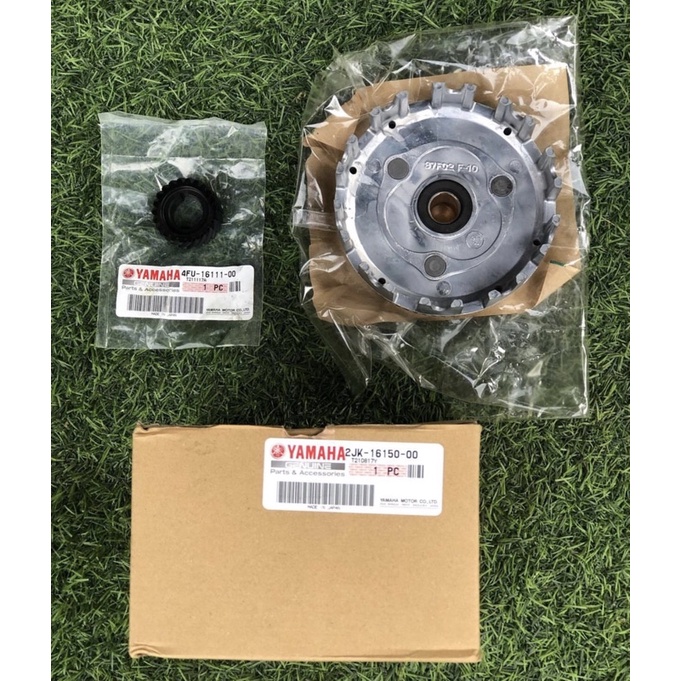 Yamaha RXZ Original Primary Driven Gear & Primary Drive Gear 22T Clutch ...