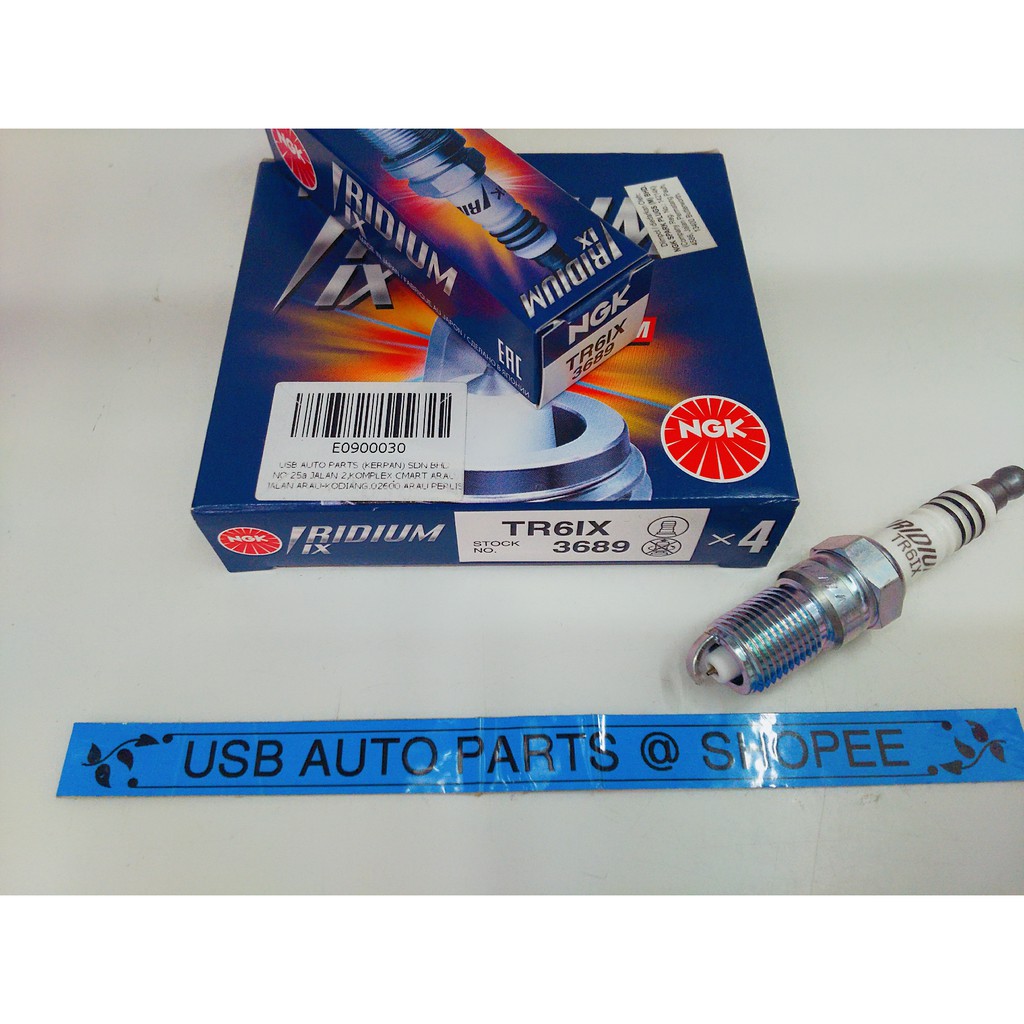 Original NGK Spark Plug Iridium IX TR6IX Proton Campro Saga BLM FL FLX ...