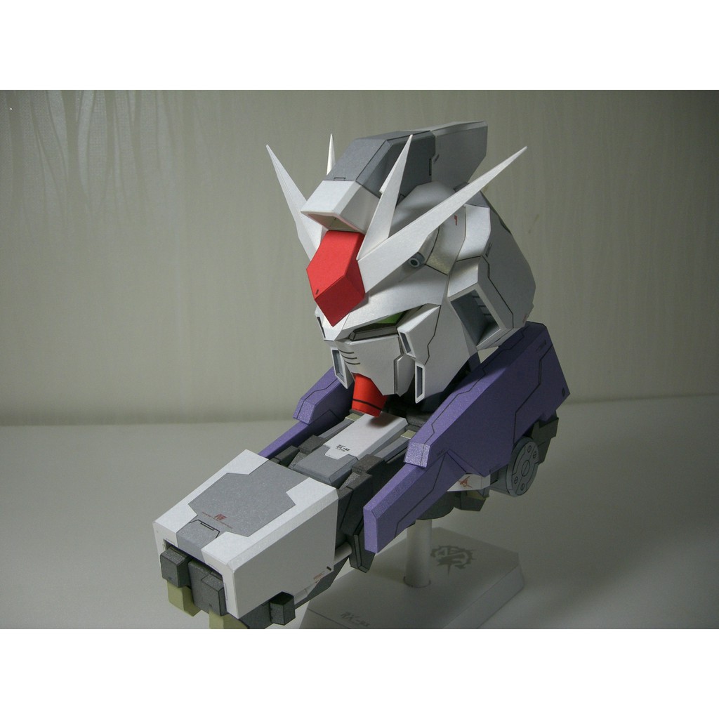 DIY Papercraft Pattern Head RX-93-V2 Hi-v Gundam Bust Jasmine Paper ...