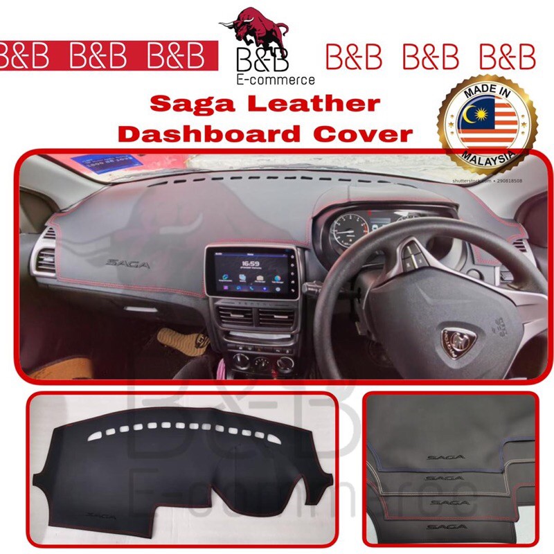 🔥[Ready Stock]🔥Saga BLM FL FLX Saga 16 New Leather Car Dashmat Dash mat ...