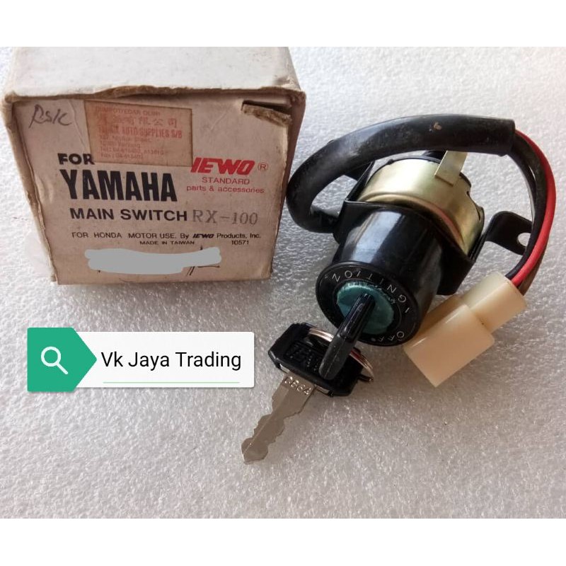 Limited Stock Yamaha RX100 Main Switch 1unit(2key) | Shopee Malaysia