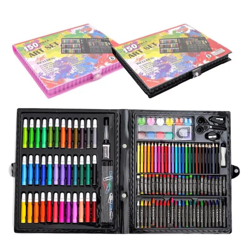 PERALATAN 150 ART set - coloring equipment (coloring set) | Shopee Malaysia