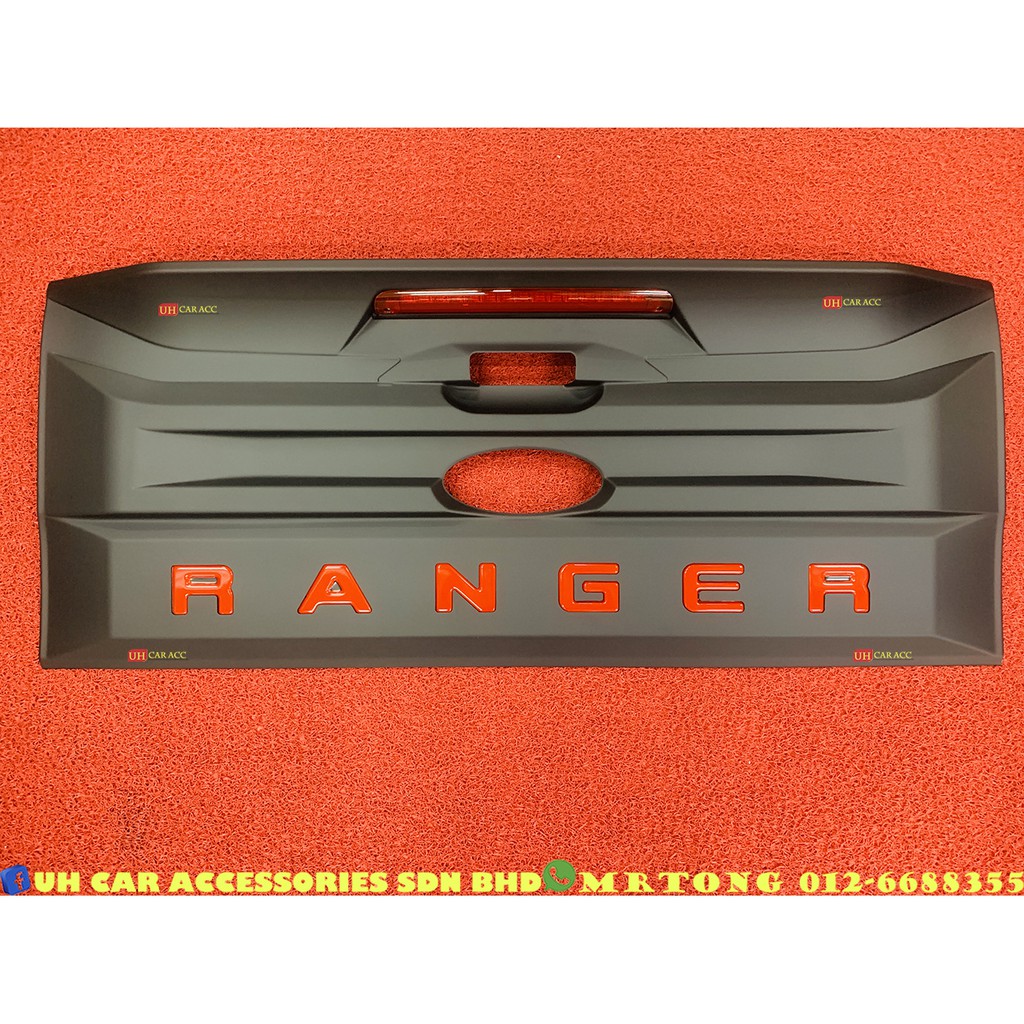 Ford Ranger 2012-2021 T6 T7 T8 Rear Tailgate Trunk Panel Protector ...