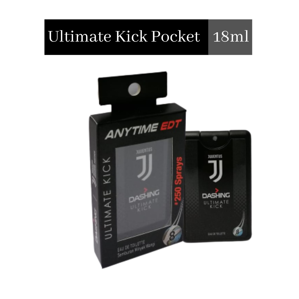 Dashing Anytime EDT Pocket Size(Cool/ Active/ Hattrick/ Ultimate Kick ...
