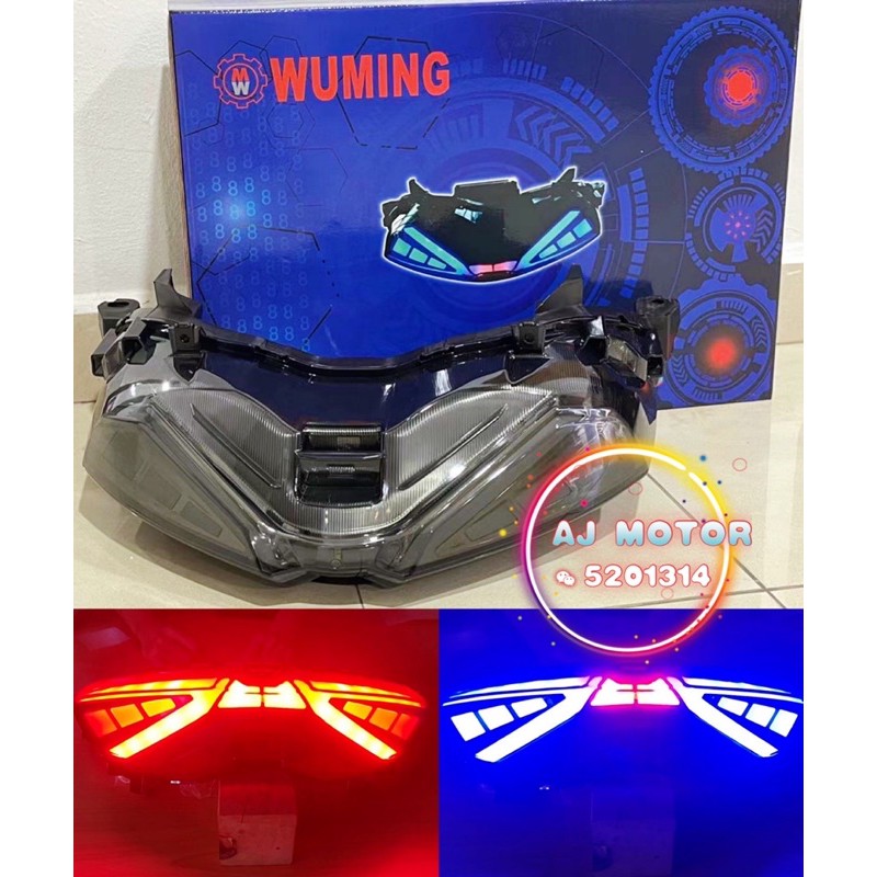 YAMAHA NMAX155 NMAX V2 TAIL LAMP LED LAMPU BELAKANG BRAKE LIGHT SIGNAL ...