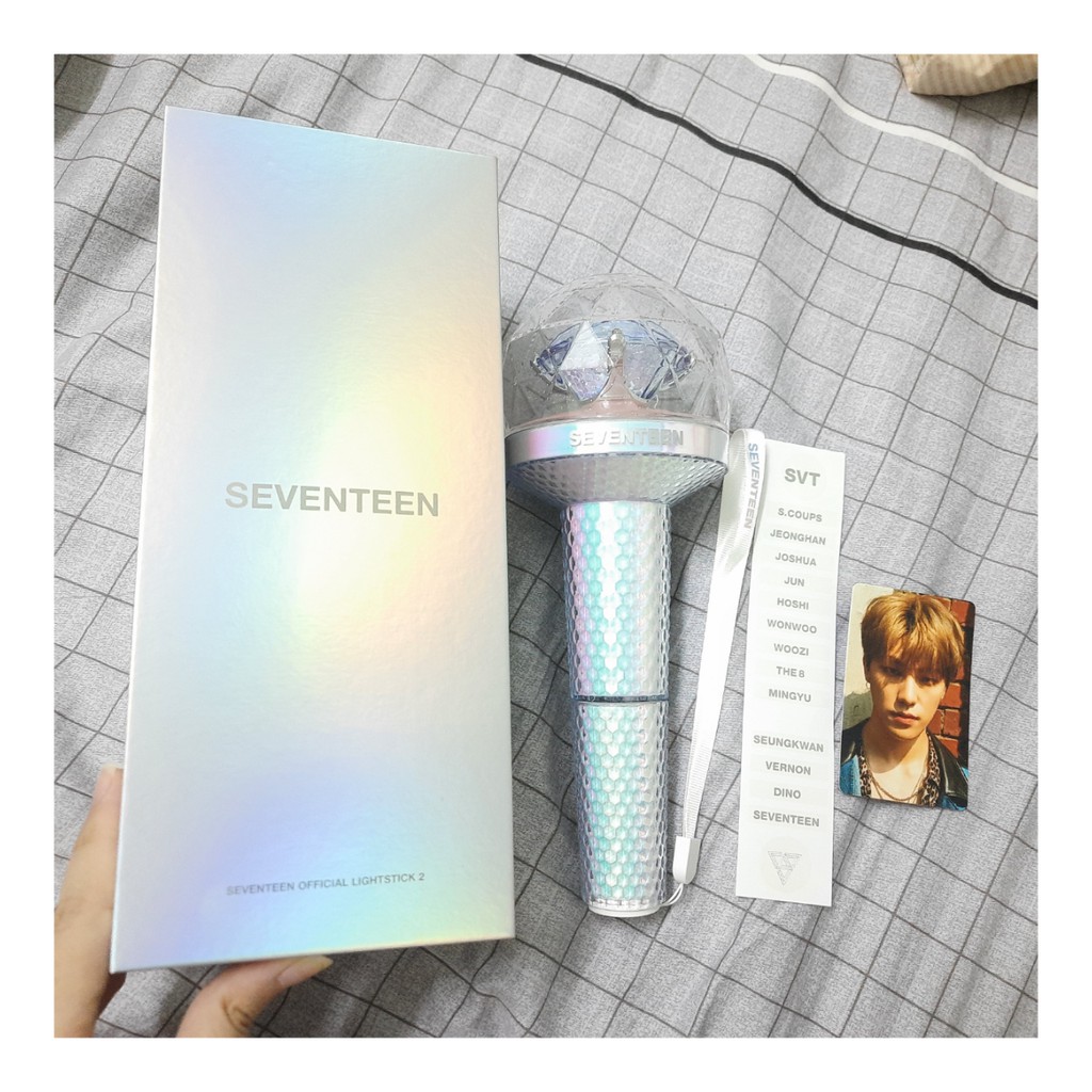 [Official] [Ready Stock] Seventeen Carat Bong ver.2 Official lightstick (with free unofficial ...