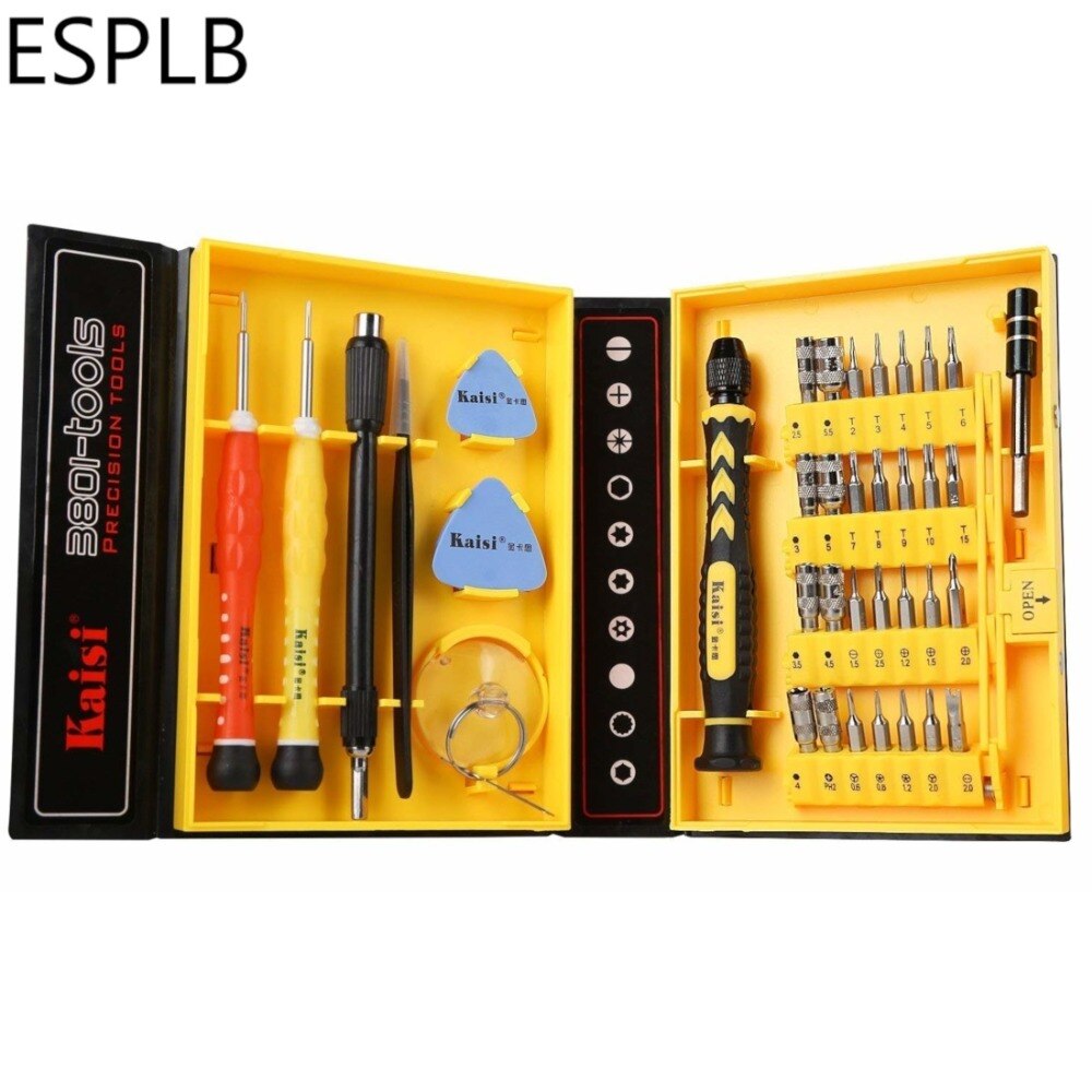 Kaisi Ks 3801 38 In 1 Screwdriver Set Precision Magnetic Screwdrivers