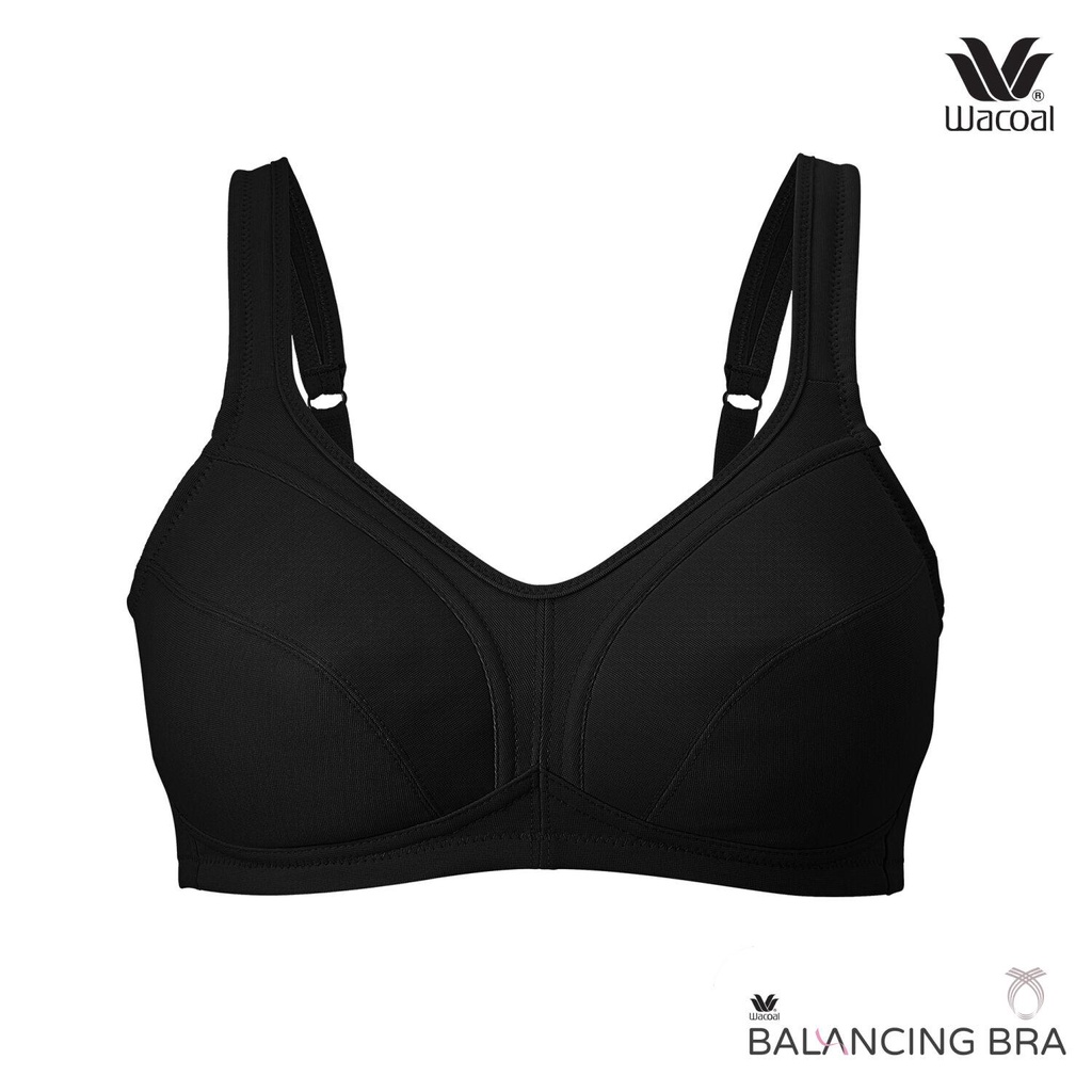Wacoal Balancing Bra: Bra For Artificial Breasts WXB505 Black (BL) | Shopee Malaysia
