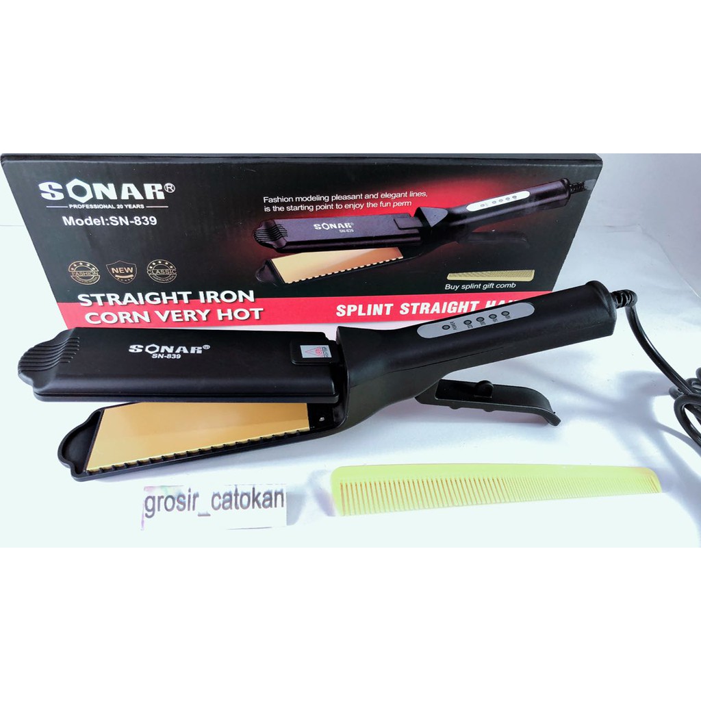 Sonar SN-839 Vise, Good Quality 100% original, Hair Straightening Vise ...