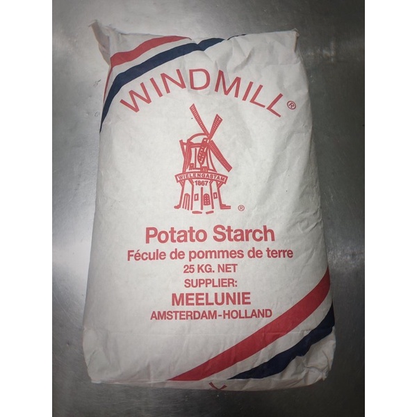 WINDMILL POTATO STARCH 風車粉 / repacking pack 1kg / flour | Shopee Malaysia
