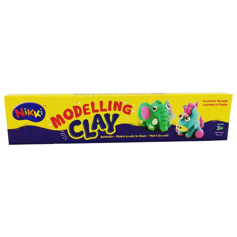 Nikki Modelling Clay/tanah liat | Shopee Malaysia