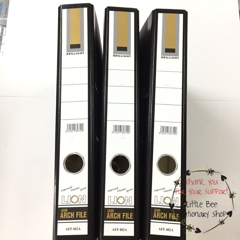 Lion Brilliant Lever Arch File (AFF402A) | Shopee Malaysia