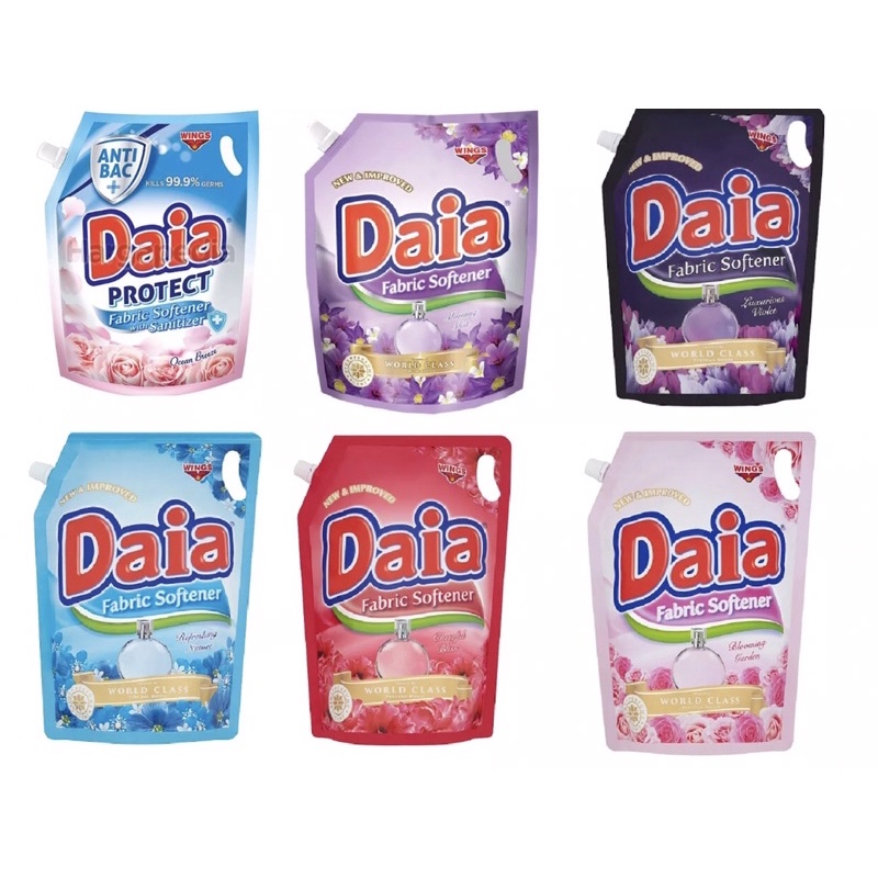 Daia Fabric Softener Refill Pack - 1.8L | Shopee Malaysia