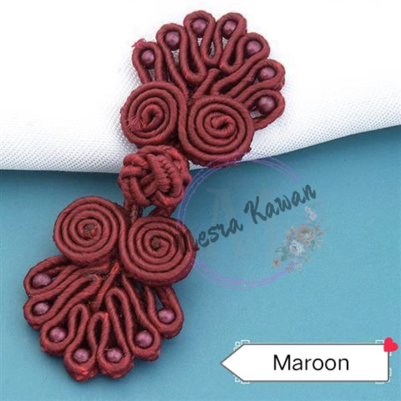 Butang Cheongsam / Chinese Knot Button (1 Pasang) | Shopee Malaysia