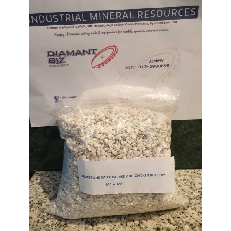 Limestone calcium feed grit chicken poultry | Shopee Malaysia