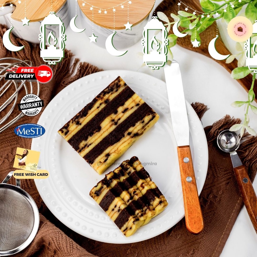 ' KEK LAPIS SARAWAK ELY SARAWAK LAYER CAKE ELY | Shopee Malaysia