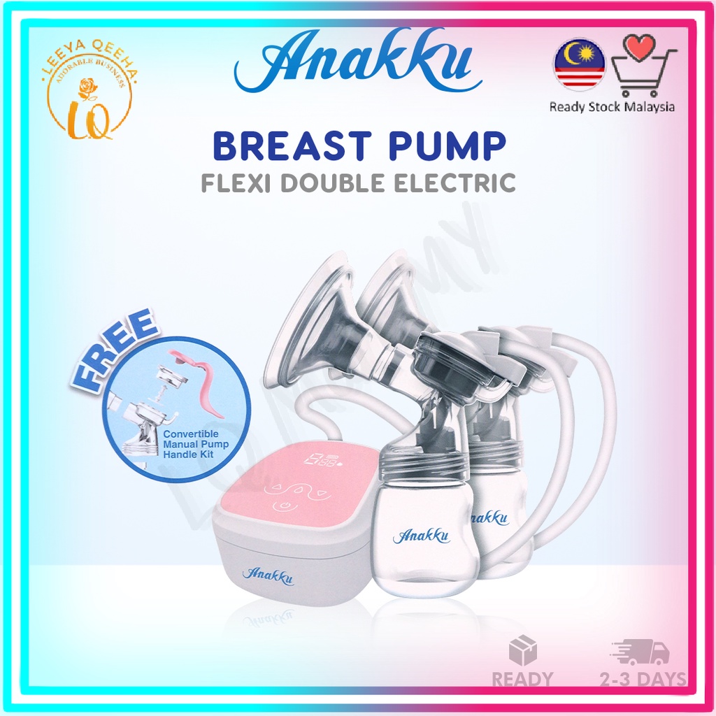 ANAKKU Flexi Double Electric Breast Milk Pump Pam Susu Payudara ...