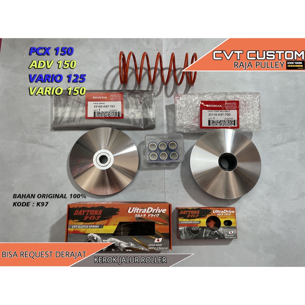 LOKAL PULI Pulley PACKAGE Home ROLER Roller ROLER ADV 150 PCX 150 Local ...