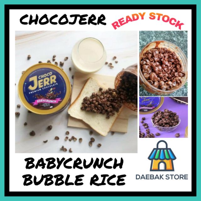 🔥 READY STOCK 🔥 CHOCOJERR VIRAL BABYCRUNCH BUBBLE RICE CHOCO JERR ...