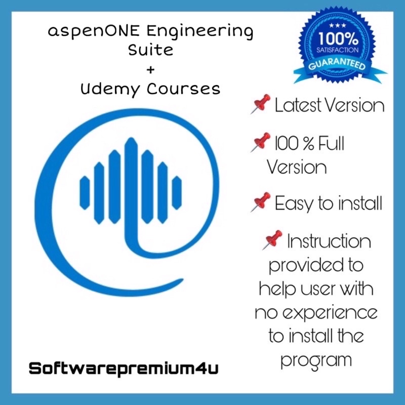 HYSYS AspenPlus AspenONE V14 (2022) | V12.1 | V11 | V10 | V9 | V8.8 Engineering Suite + Udemy ...