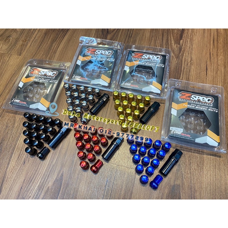 16Pcs Tyre Nut M12x1.50MM Rim Tayar Tire Wheel Lug Nut Short Besi Myvi ...