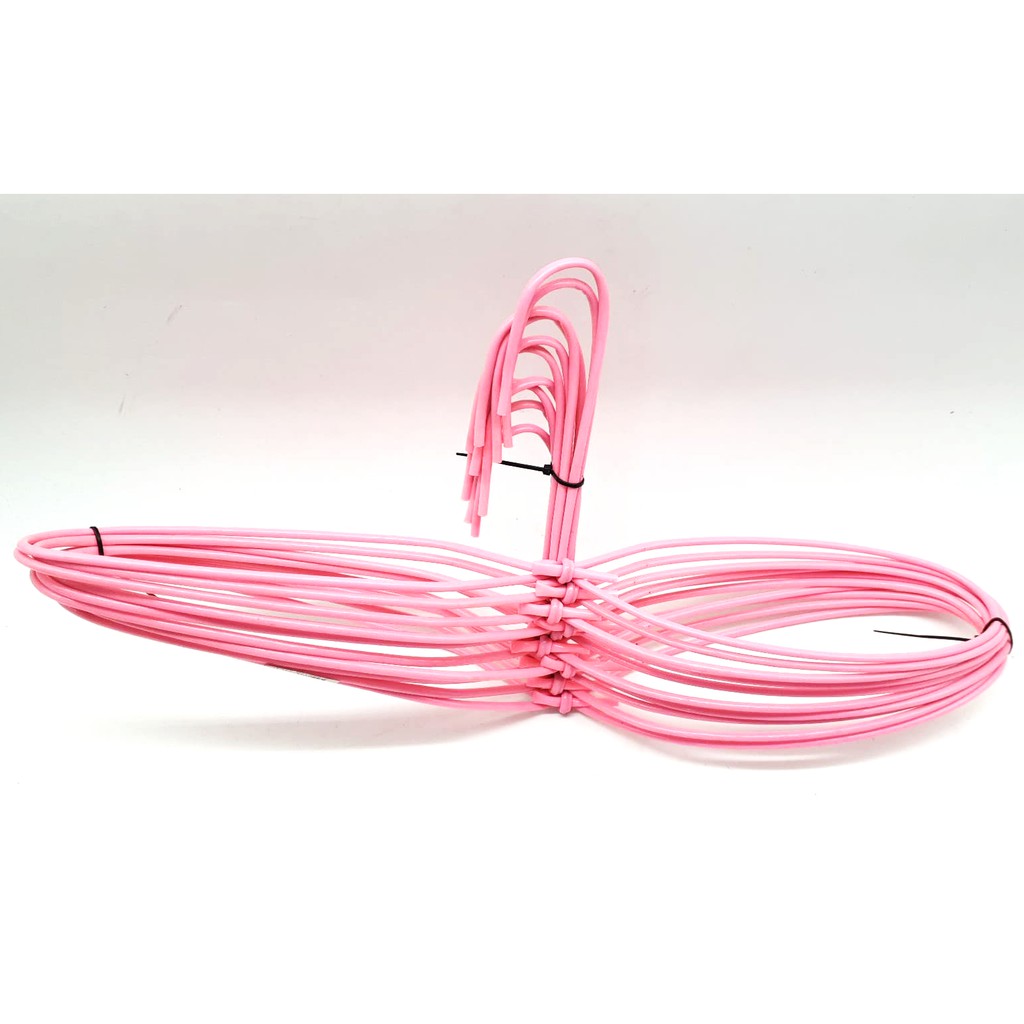 8 Shape Metal Hanger 10s 8字衣架圆形衣架 | Shopee Malaysia