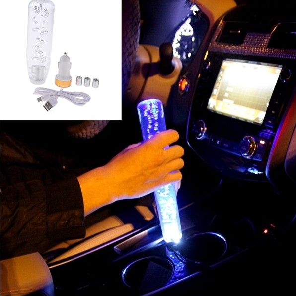 Universal LED 150mm Clear Crystal Bubble Gear Stick | Shopee Malaysia