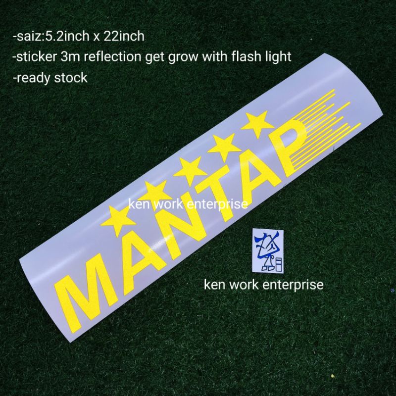 sticker lori viral mantap front windscreen | Shopee Malaysia