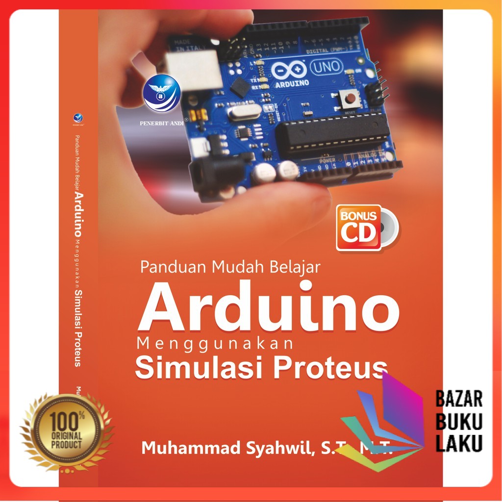 Ori BOOK Easy Guide to Learning Arduino Using Proteus Simulation & cd ...
