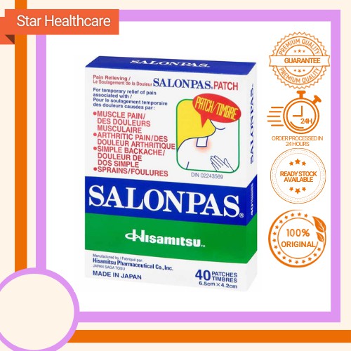 Salonpas Pain Relieving Patches [Exp date: read description] | Shopee ...