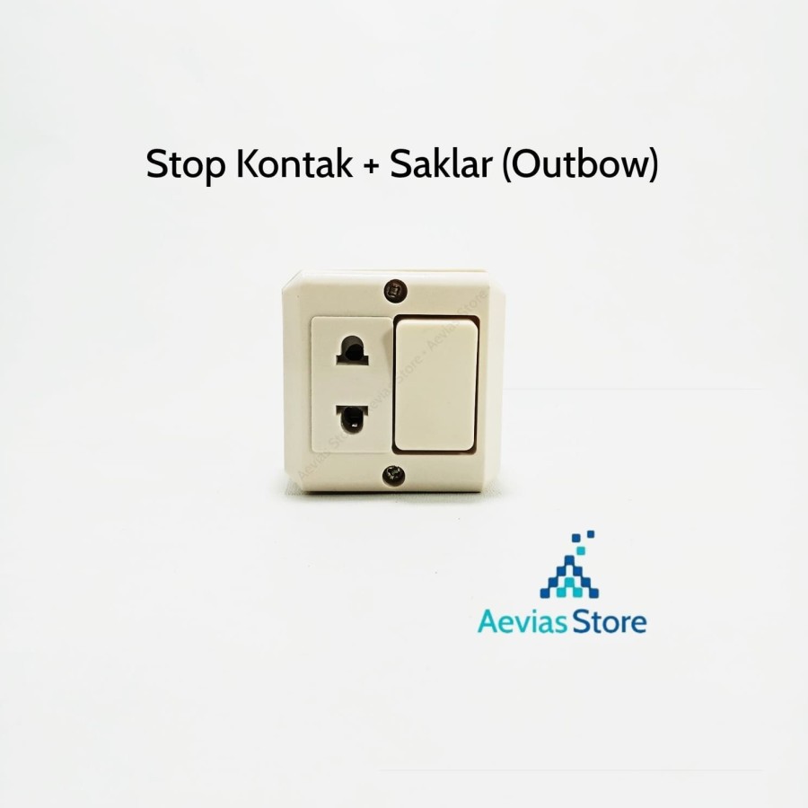 Ankle Switch Electrical Socket Combination Outbow Embossed Sni 9378