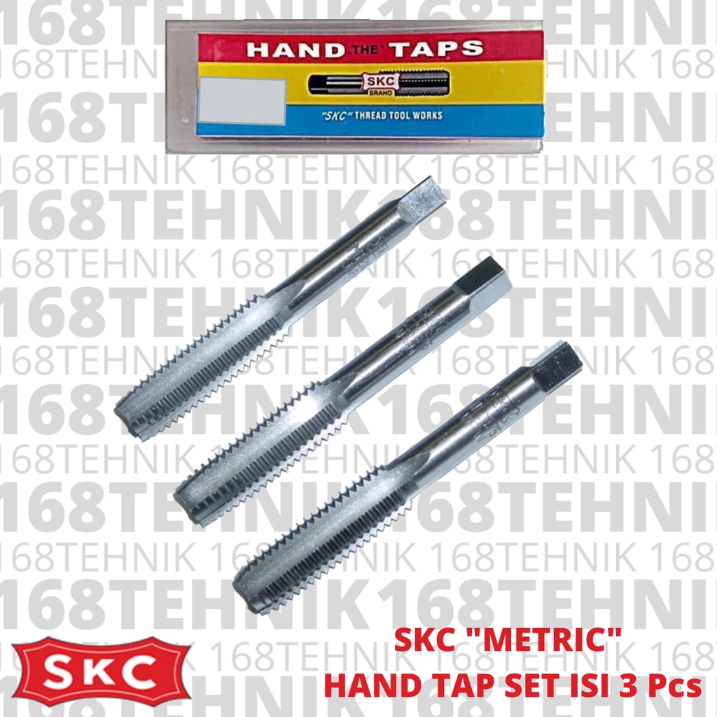 Handtap SKC M11X1.25 SET OF 3 - HAND TAP SKC M 11 X 1.25 - DRAT TOOL | Shopee Malaysia