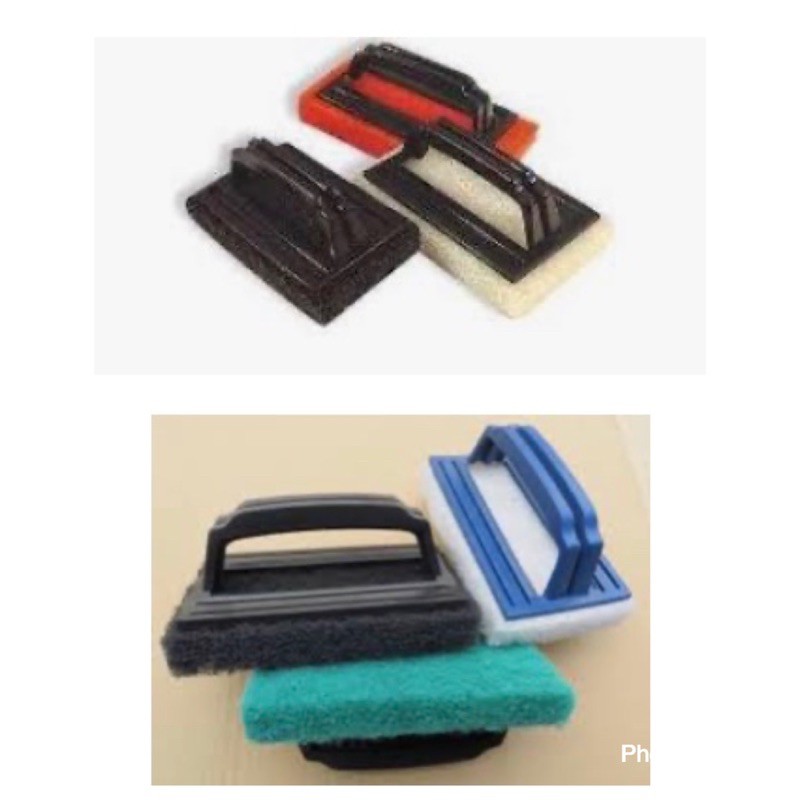 Span Hijau With Handle / Green Scrub with handle / 水池刷 | Shopee Malaysia