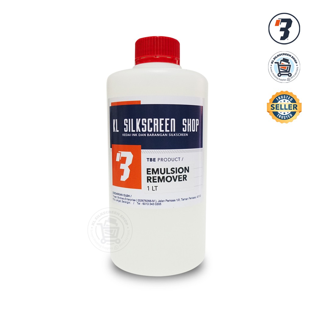 Emulsion Remover / Untuk Reclaim Blok Silkscreen / *** TIADA PENGHANTARAN KE SABAH & SARAWAK ...