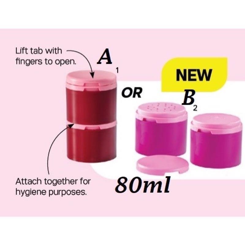 Tupperware Salt N Pepper Shaker Keeper 80ml | Shopee Malaysia
