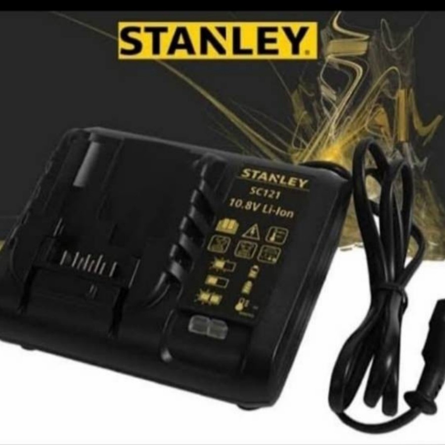 Stanley SC121-B1, STANLEY Li-Ion Charger 10.8V 1.5ah | Shopee Malaysia