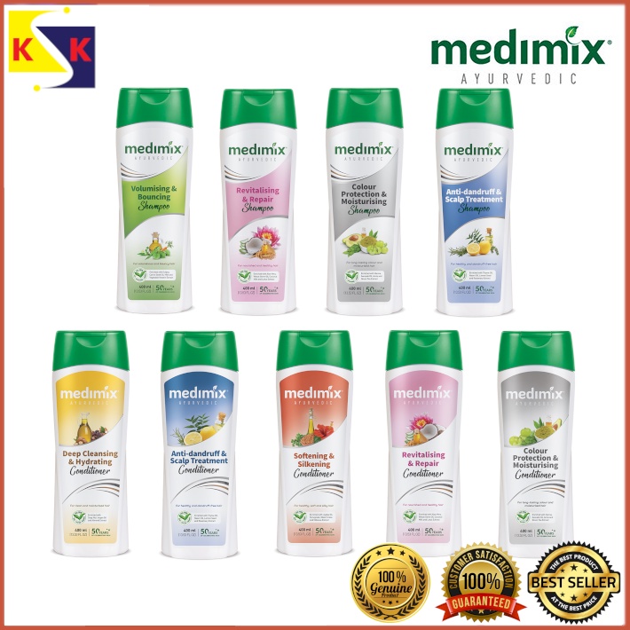 NEW STOCK Medimix Ayurvedic Shampoo 400ml | Shopee Malaysia