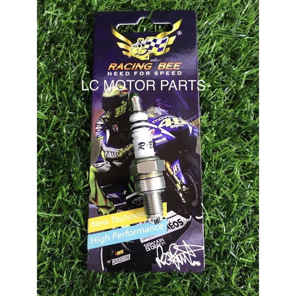 RACING BEE SPARK PLUG 3 PIN HONDA KRISS SYM LAGENDA EX5 GBO SRL115 ...