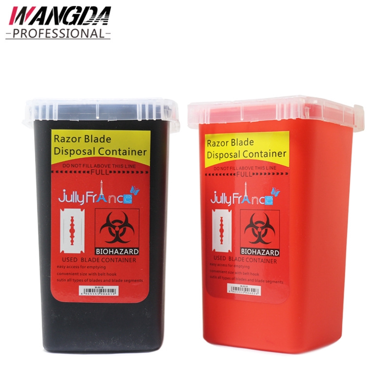 Tattoo Needle Blade Storage Box Disposable Needle Blade Beauty Plastic ...