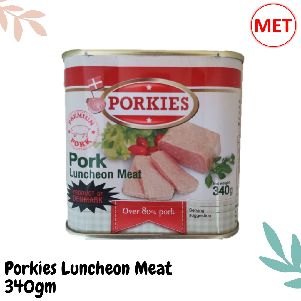 [Ready Stock] PORKIES Luncheon Meat 340gm Best Quality expired-2025 ...