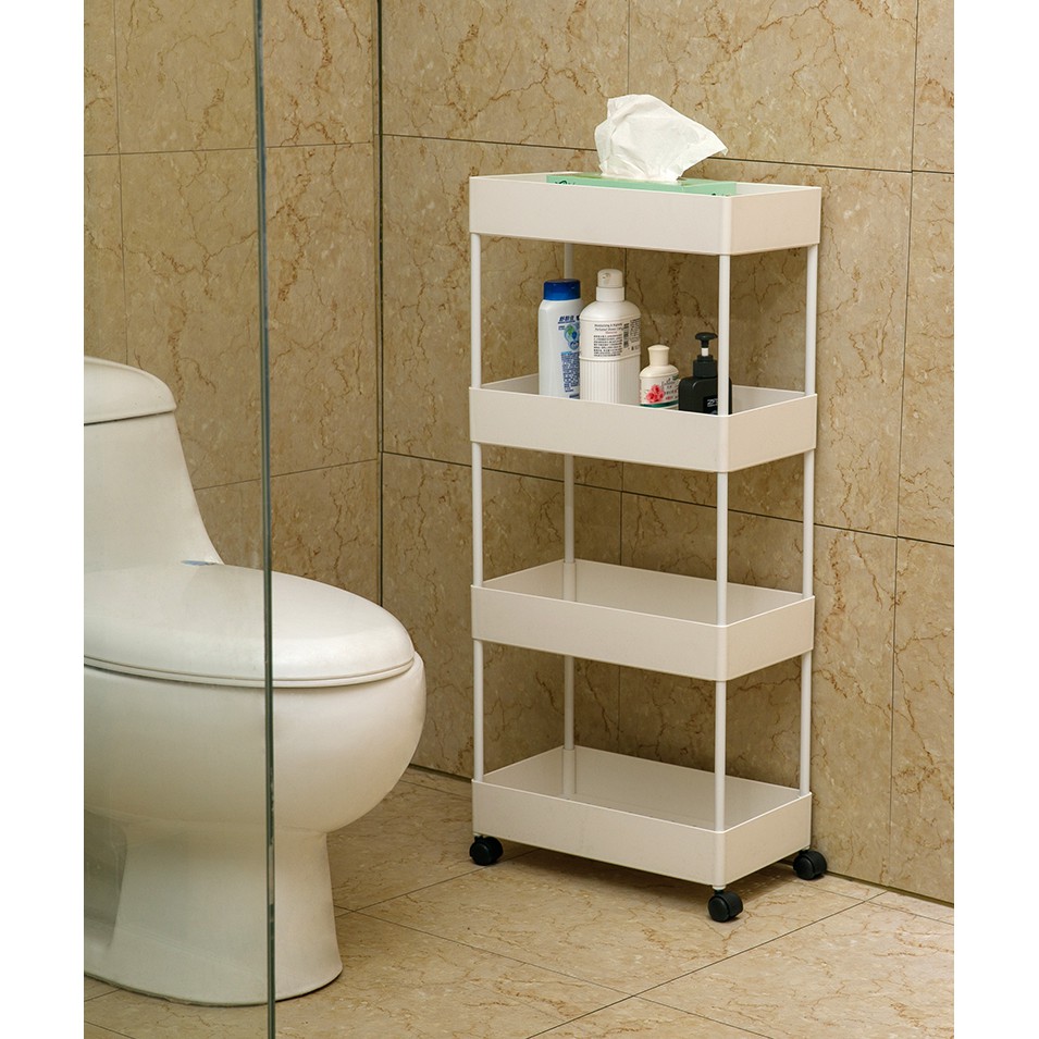 Rak Troli Simpan Barang Tersusun 4 Tingkat / 4 Tier Narrow Space ...