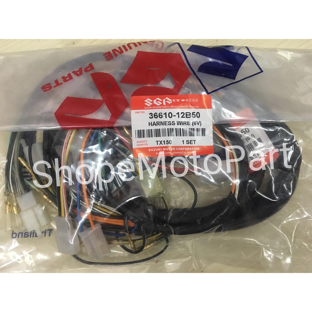 WIRE WYRE HARNESS WIRING SET SUZUKI TXR 150 TXR150 TX150 TX 150 PANTHER ...