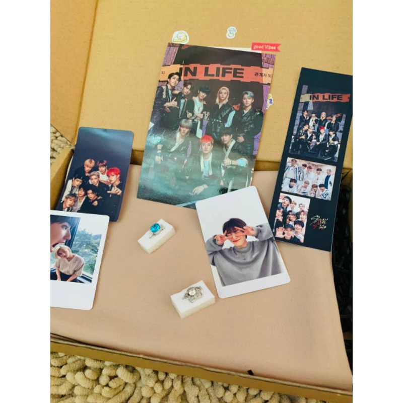 gift box shawl chiffon bts skz txt nct enhypen treasure (set d ...